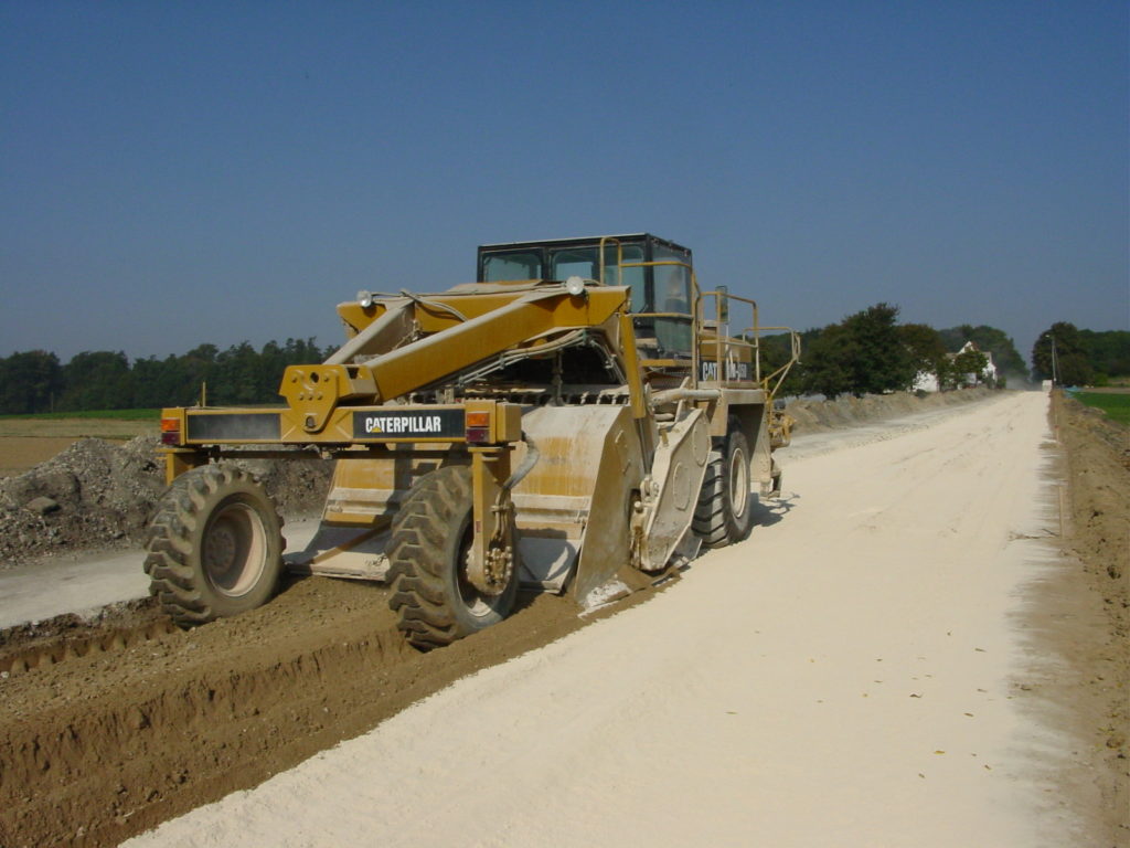 Le traitement des sols en place à la chaux